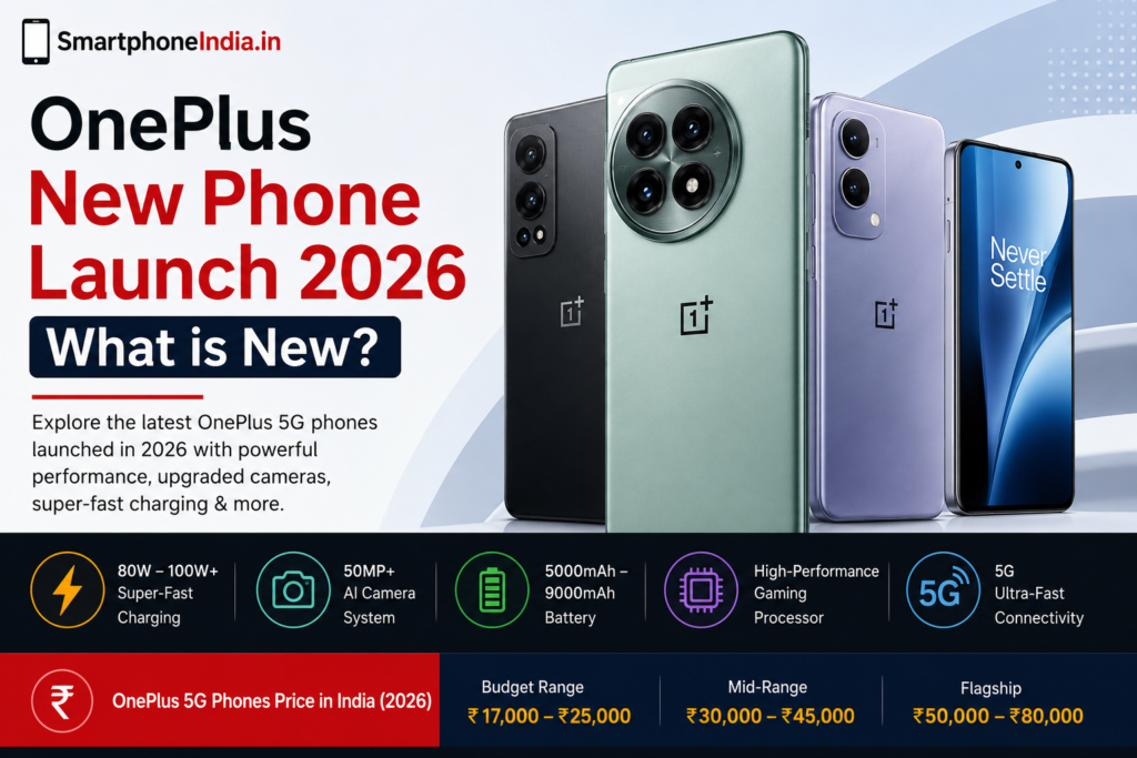 OnePlus New Phone Launch 2026 in India